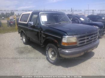 Salvage Ford Broncos For Sale